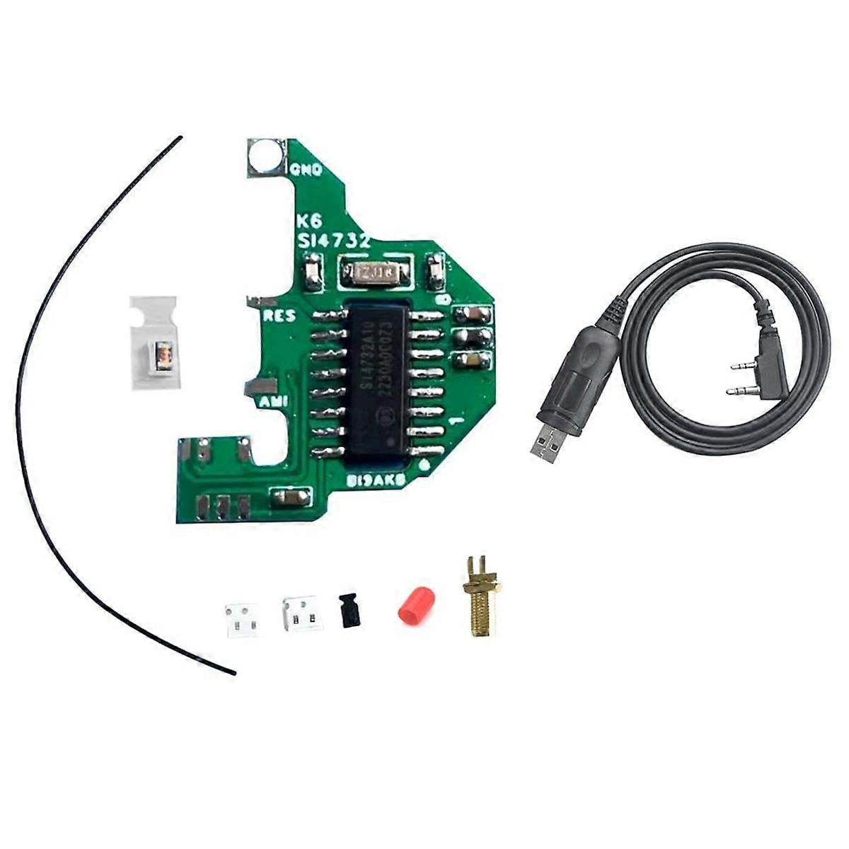 SI4732 Modification Module and Crystal Oscillator+Programming Cable FPC ...