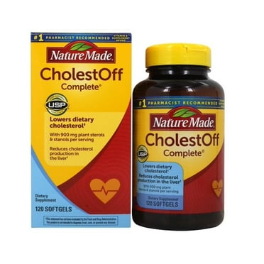 Nature Made CholestOFF Plus, 210 Softgels - Walmart.com