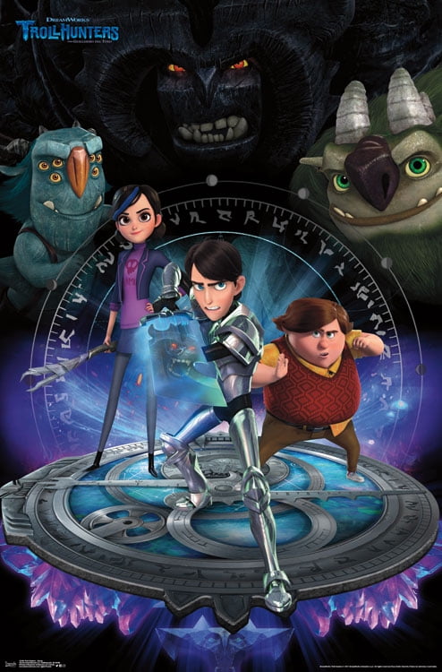 Trends International Trollhunters Group Wall Poster 22.375" x 34 ...