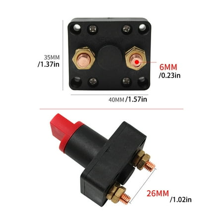 Battery Power Off Switch RV Yacht Isolation Controller Controllers ...