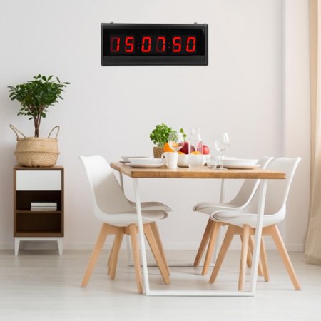 Peahefy 100‑240V Digital Clock, Clocks, Good Looking Clock, Decoration ...