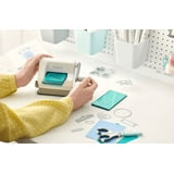 Sizzix Sidekick Starter Kit-White & Gray, Portable Crafting Machine ...