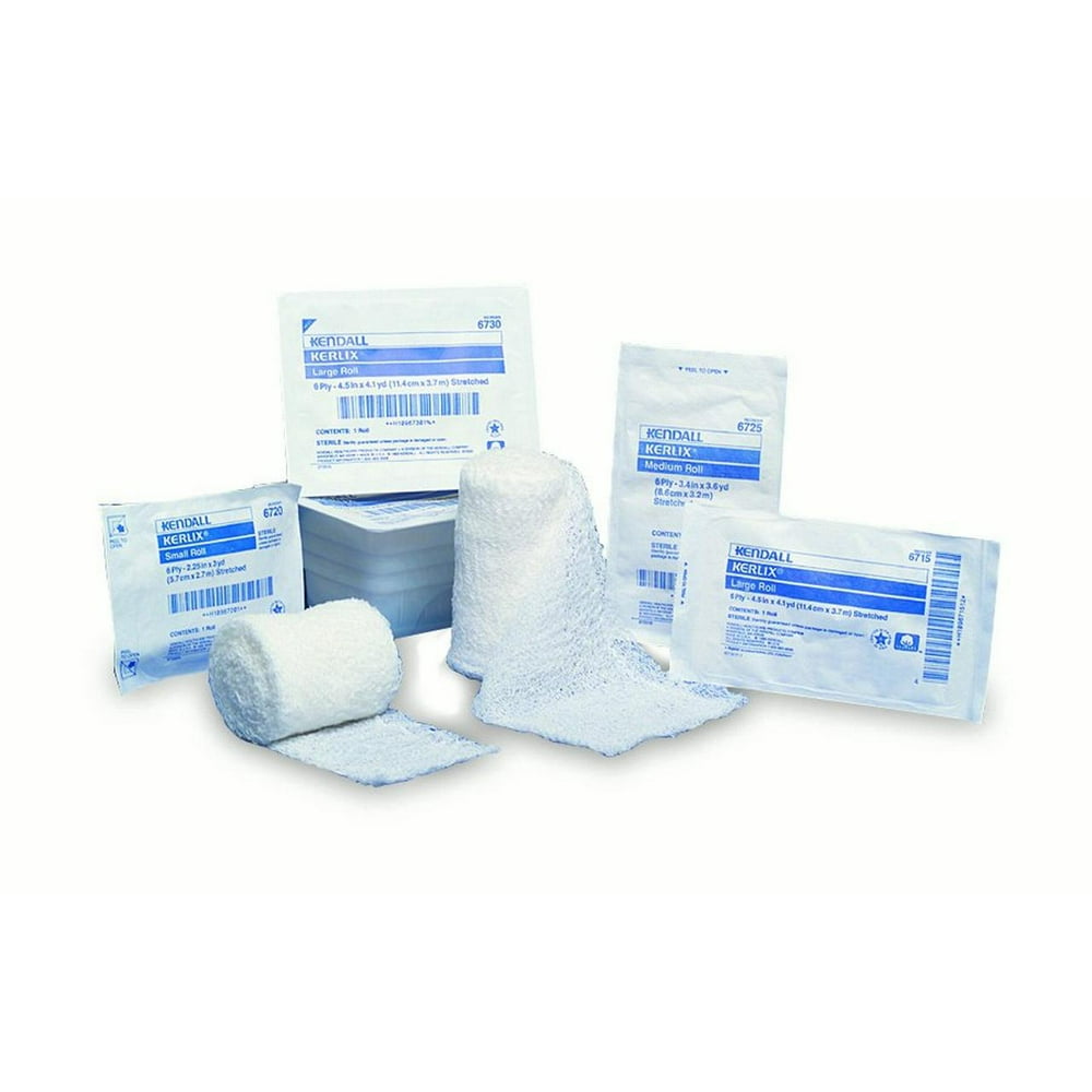 Kerlix Fluff Bandage Roll Gauze 6-Ply 4-1/2 Inch X 4-1/10 Yard Roll ...