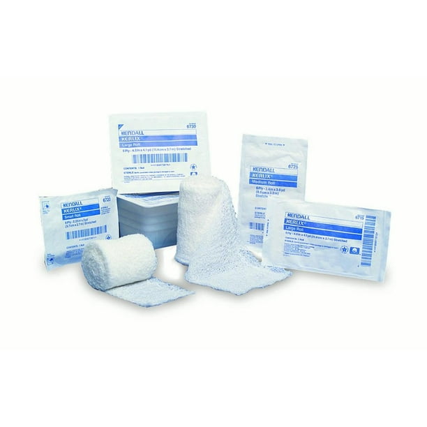 Kerlix Fluff Bandage Roll Gauze 6-Ply 4-1/2 Inch X 4-1/10 Yard Roll ...