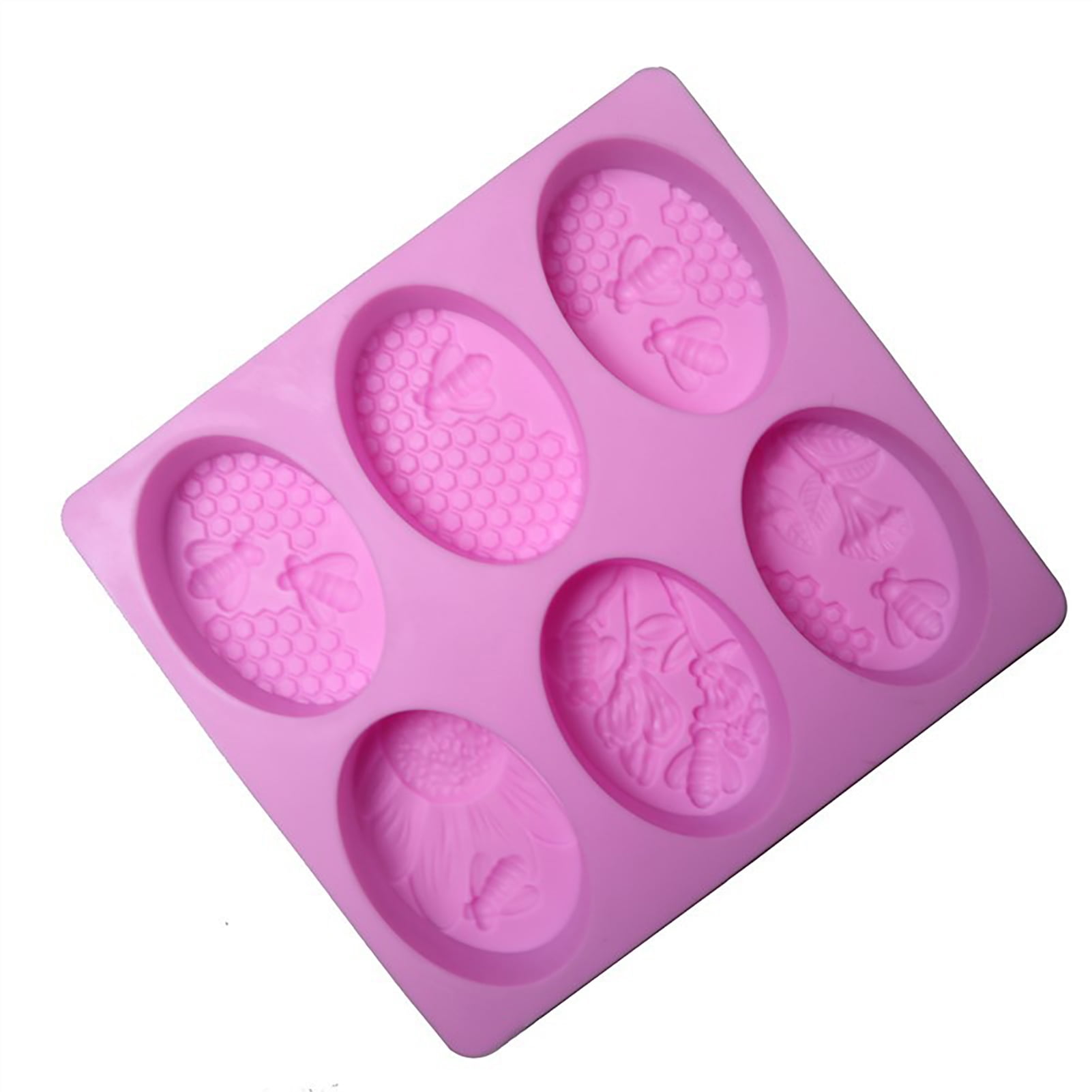 Honeycomb Cake Molds for Kids, Silicone Honey Comb Bees Soap Mold Cake ...