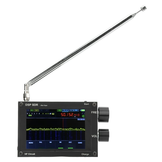 SDR Receiver Hand‑Held Radio Signal Analyzer Full Frequency DSP 4‑Layer ...
