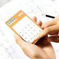 EcoVerve Transparent Basic Standard Calculators Small Digital ...