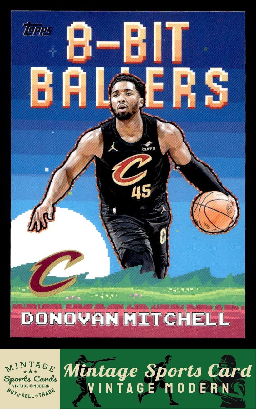 2025-26 Topps Donovan Mitchell #8B-11 8-Bit Ballers - Walmart.com