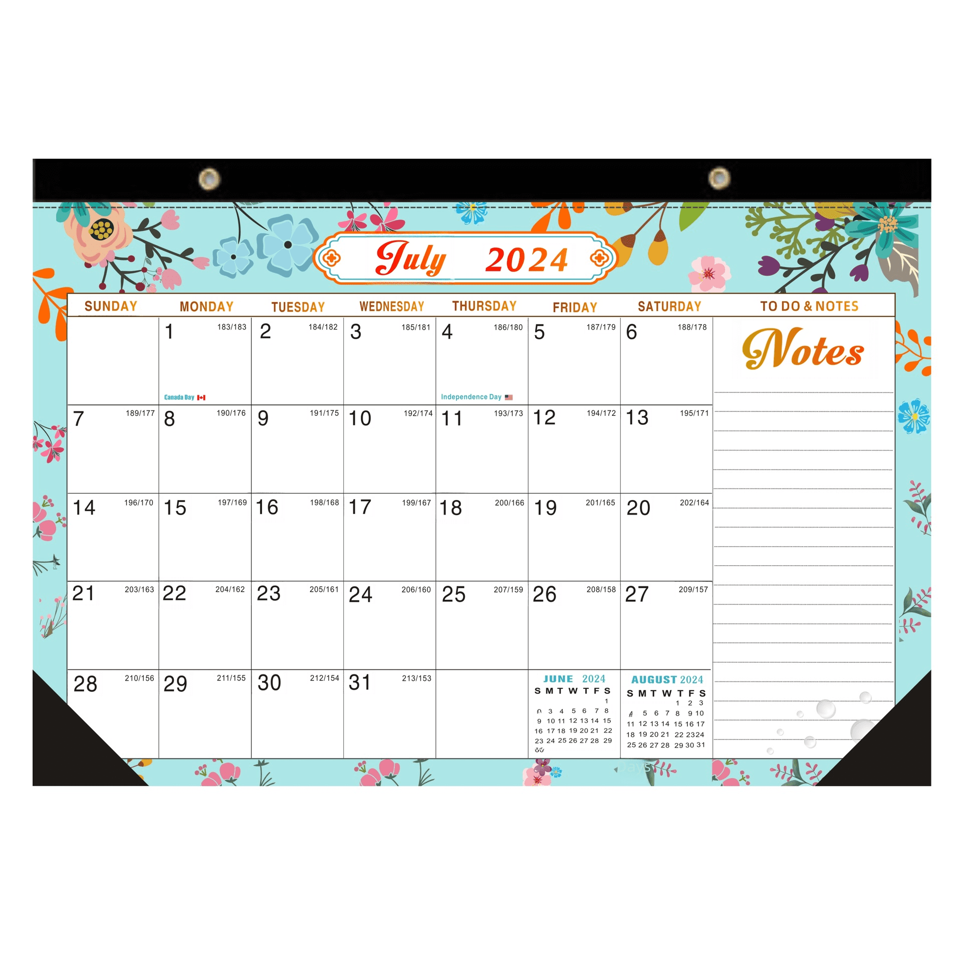 Calendario de escritorio pequeño, sencillo y creativo, con diseño de ...