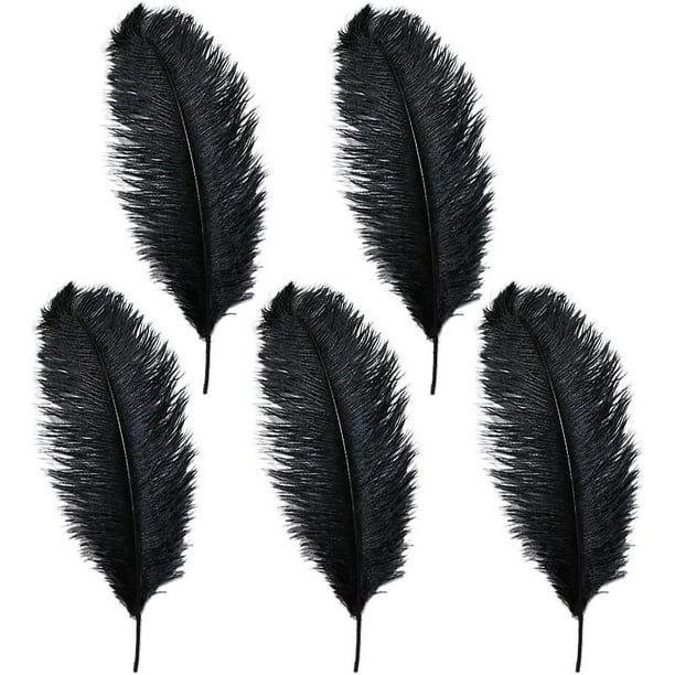 Plumas de avestruz naturales YONGSHENG 10-12 pulgadas paquete de 5 ...