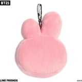 Aurora - Mini Pink BT21 - 4.5" COOKY Keychain - Lovable Stuffed Doll ...