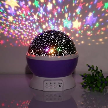 Romantic LED Starry Night Lamp 3D Star Projector Light for Bedroom ...