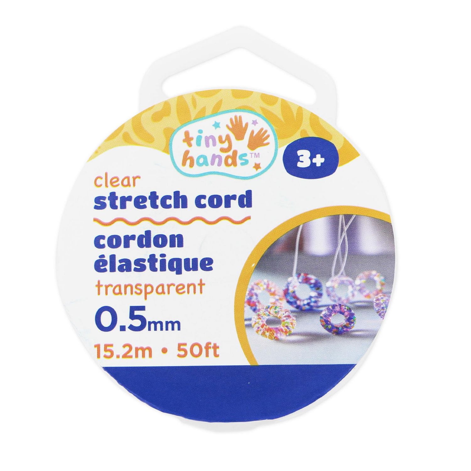 Click here for Tiny Hands Stretch Cord  Transparent  0.5mmx15.2m... prices