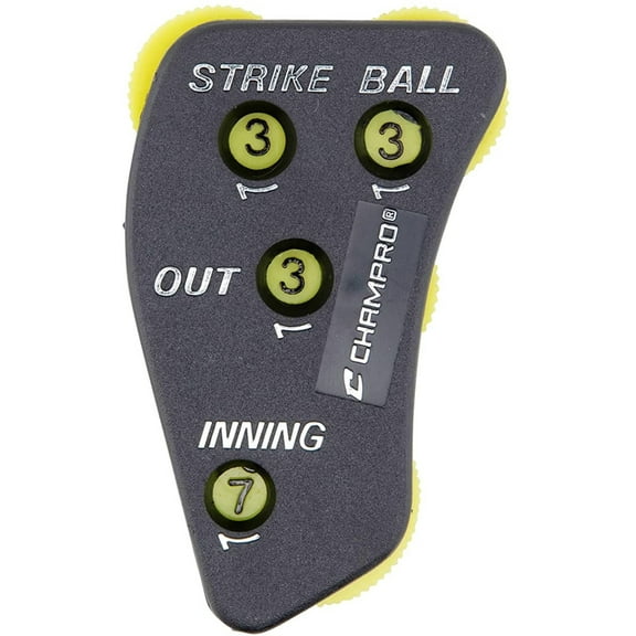 Markwort Stainless Steel Raised Letters 4-Dial Umpire Indicator ...