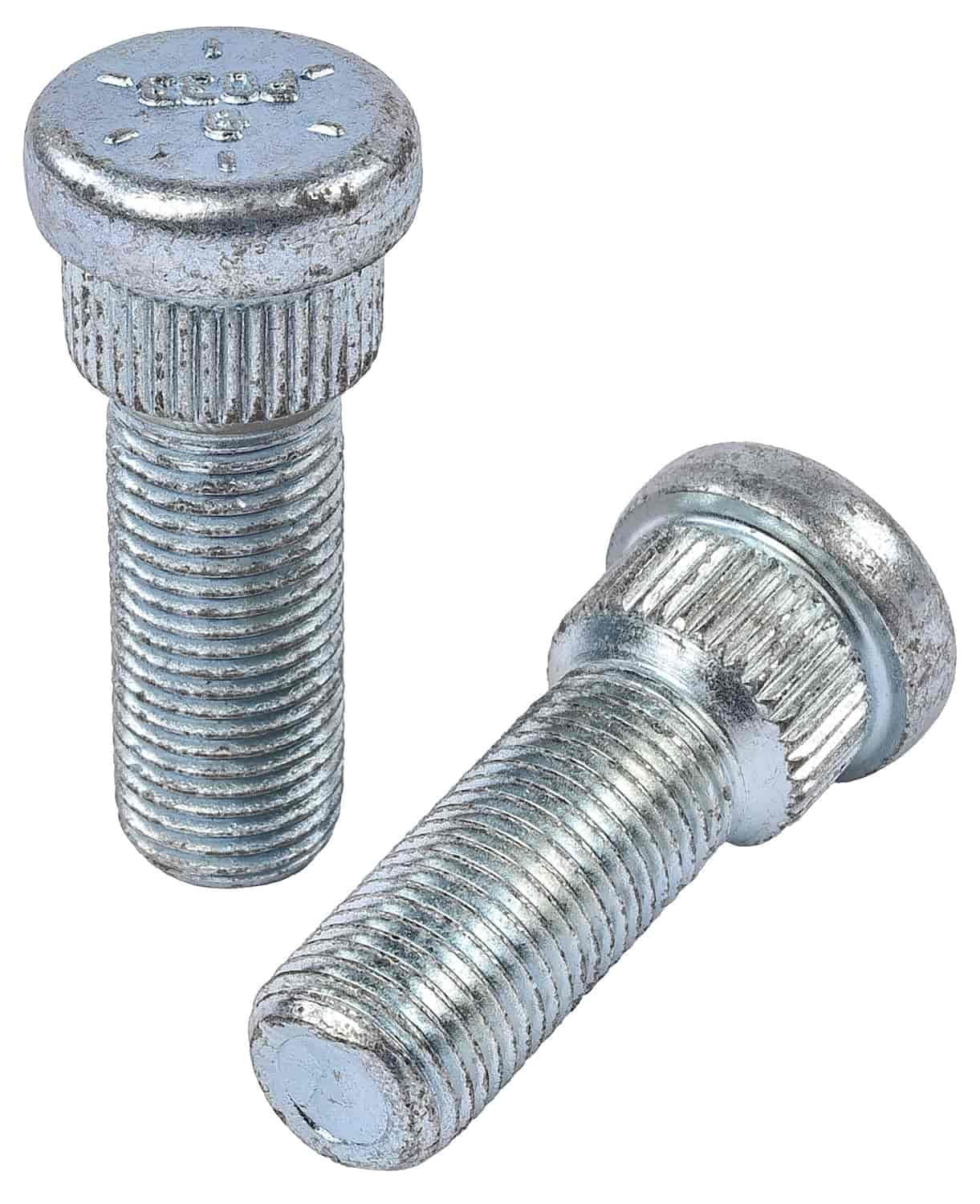 JEGS 65136 Wheel Studs Serrated Stud 10 mm x 1.25 RH Thread 18.195 mm ...