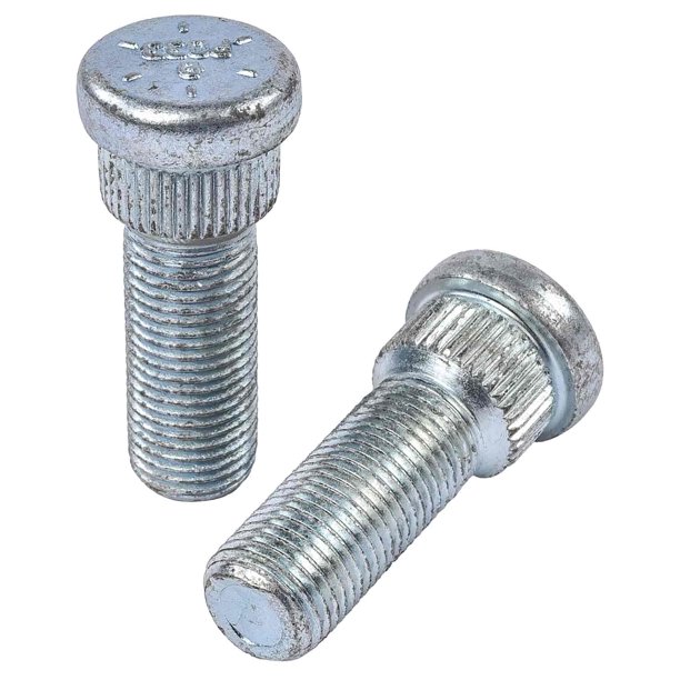 JEGS 65136 Wheel Studs Serrated Stud 10 mm x 1.25 RH Thread 18.195 mm ...