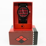 Harley Quinn wtchhqdiampat Harley Quinn Diamond Patter Watch with ...