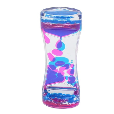 Liquid Motion Bubbler Timer, Dual Color Drop Oil Water Timer Relaxing ...