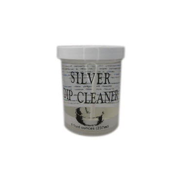 JSP Silver Jewelry Cleaning Dip, Anti Tarnish Liquid, 8 fl oz with ...