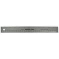 Pacific Arc Stainless Steel Ruler with Inch and Metric(mm), Non Skid ...