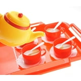 Kitchen Connection Tea Time Trolley Cart Pretend Play Set - Walmart.com