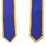 WINDLAND Color Matching Satin Graduation Stole Adult Sash Graduation ...