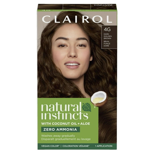 Clairol Natural Instincts Demi-Permanent Hair Color, Vegan Hair Dye ...