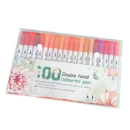 Marcadores Norma Lettering Doble Punta: Pincel y Fina Multicolor 12 ...