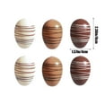 6Pcs Easter Egg Tree Hanging Ornaments,Creativeness Broken Eggs Easter ...