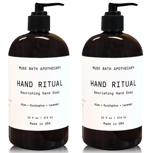 Muse Apothecary Hand Ritual Luxury Aromatherapy Liquid Hand Soap with ...