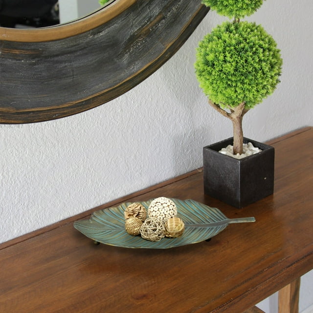 Stratton Home Decor Leaf Table Top - Walmart.com