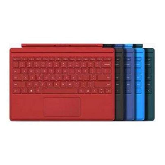 Microsoft GJZ-00003 Surface Pro-4 Keyboard Type Cover, Red | Walmart Canada