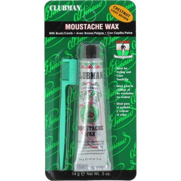 Clubman Black Moustache Wax, Hair Control, 0.50 Oz - Walmart.com