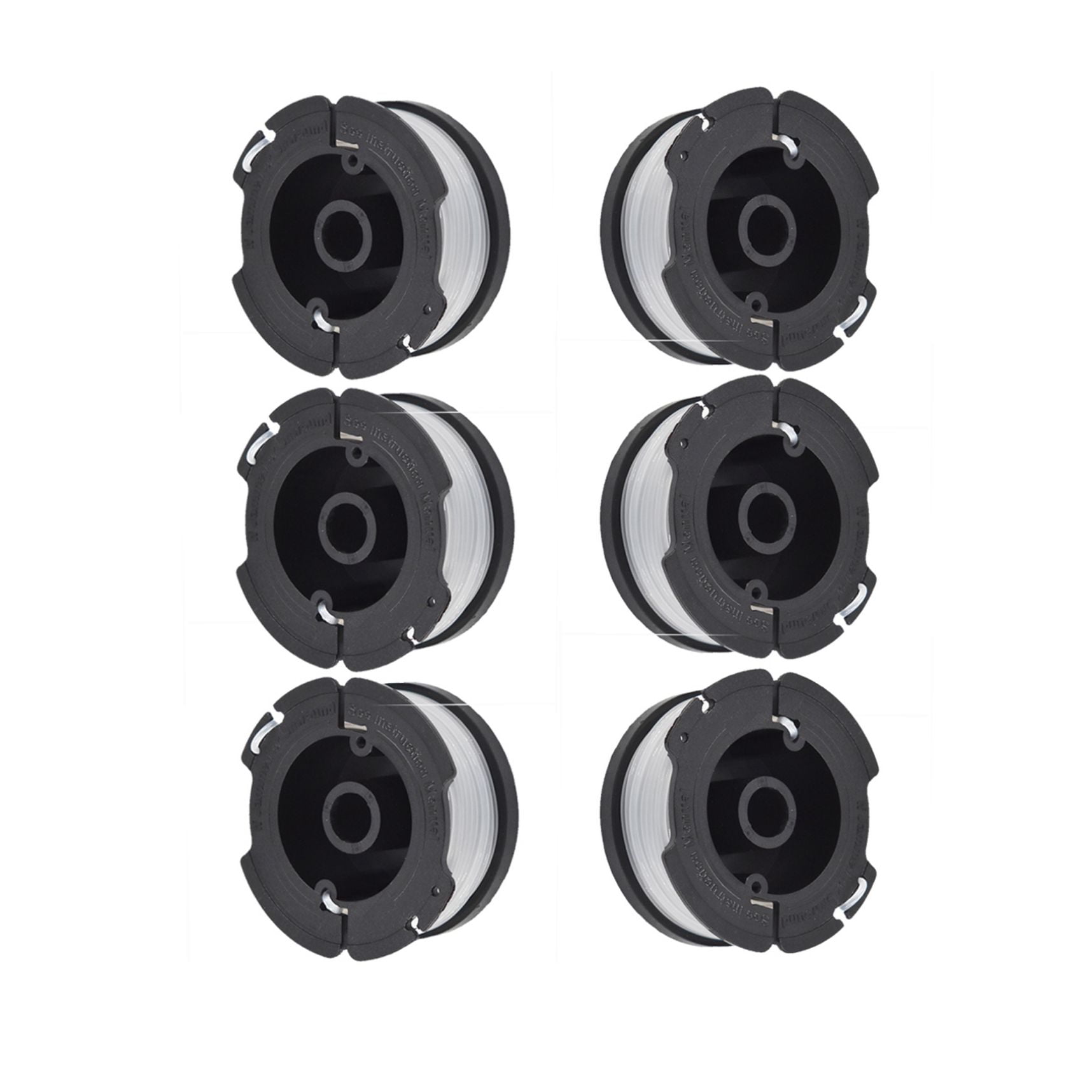 Trimmer Line Spool, 30FT 6-Pack Replacement for WORX WA0010 String ...