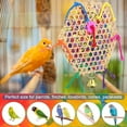 Bird Parrot Toys，2 Pack Bird Hanging Foraging Shredder Toys for Small ...