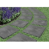 "Stomp Stones Landscaping Pavers, 12"" x 12"" Garden Edge Stones, Set ...