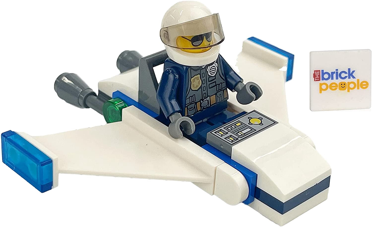 LEGO City: Police Man with Jet Foil Pack - Walmart.com