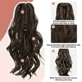 Claw Clip Ponytail Hair Extensions for Women, Natural Human Hair Like ...