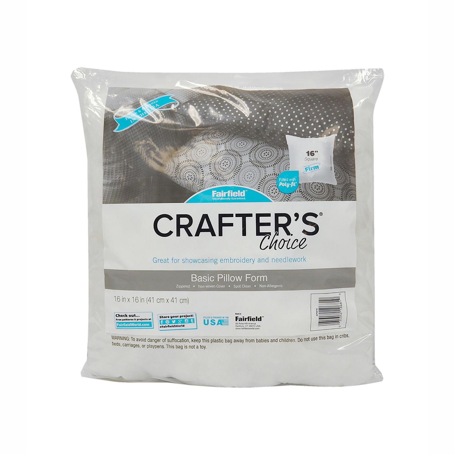 Click here for Fairfield Crafters Choice Pillow Form  41 X 41 Cm... prices
