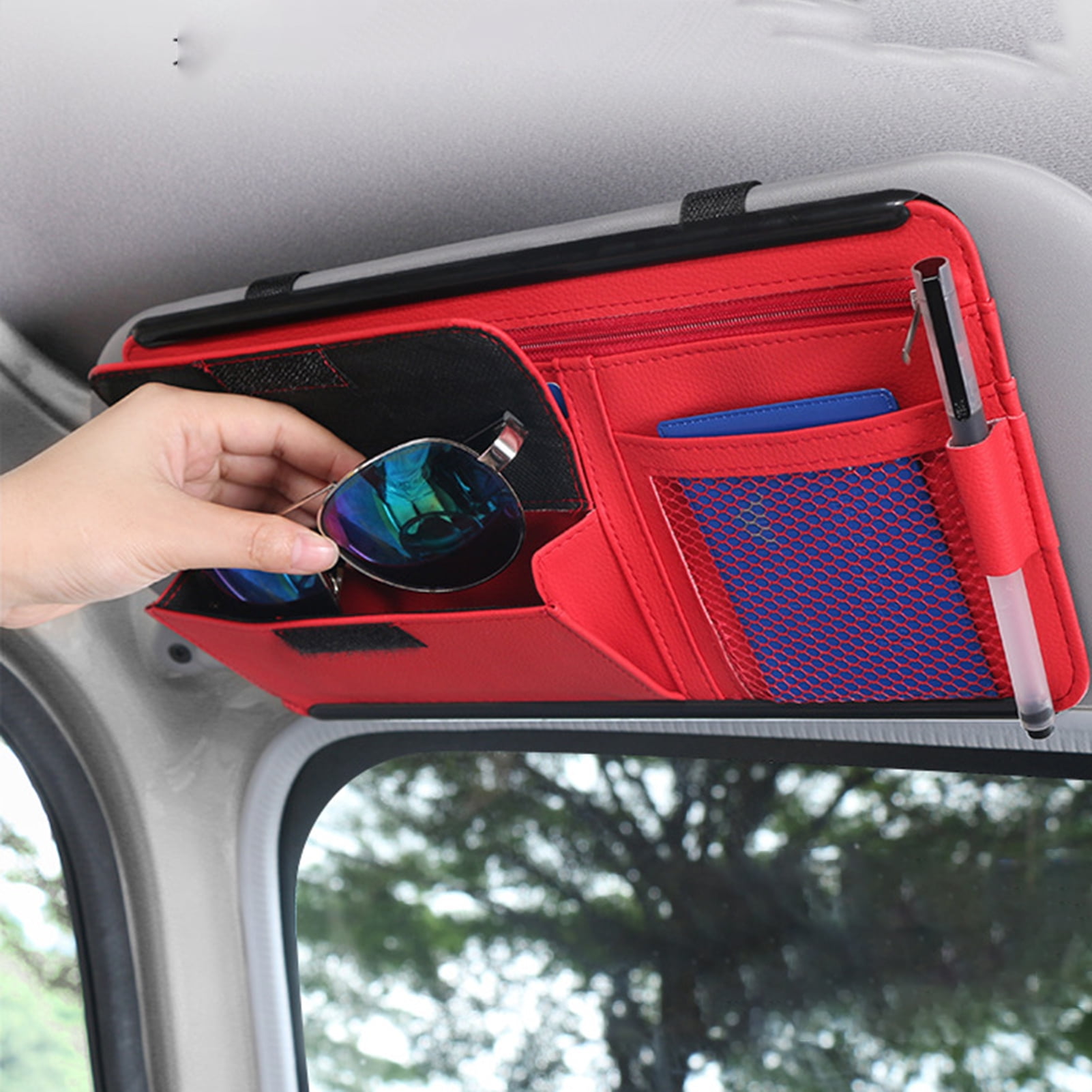 SPRING PARK Glass Organizer Personal Belonging Storage Pouch Interior ...