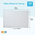 Translucent Architectural Vellum Paper, Drafting Sheets 11x17 with ...