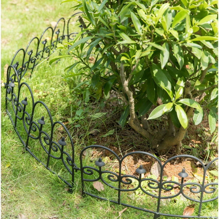 Decorative Wrought Iron Garden Edging | Shelly Lighting