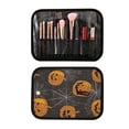 3-Piece Travel Toiletry Set with Hanging Bag Cosmetic Pouch & Brush ...