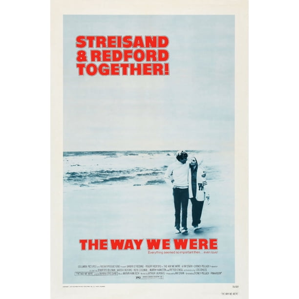 Way We Were The Poster Entertainment Decor Art Poster 24x36 Unframed ...