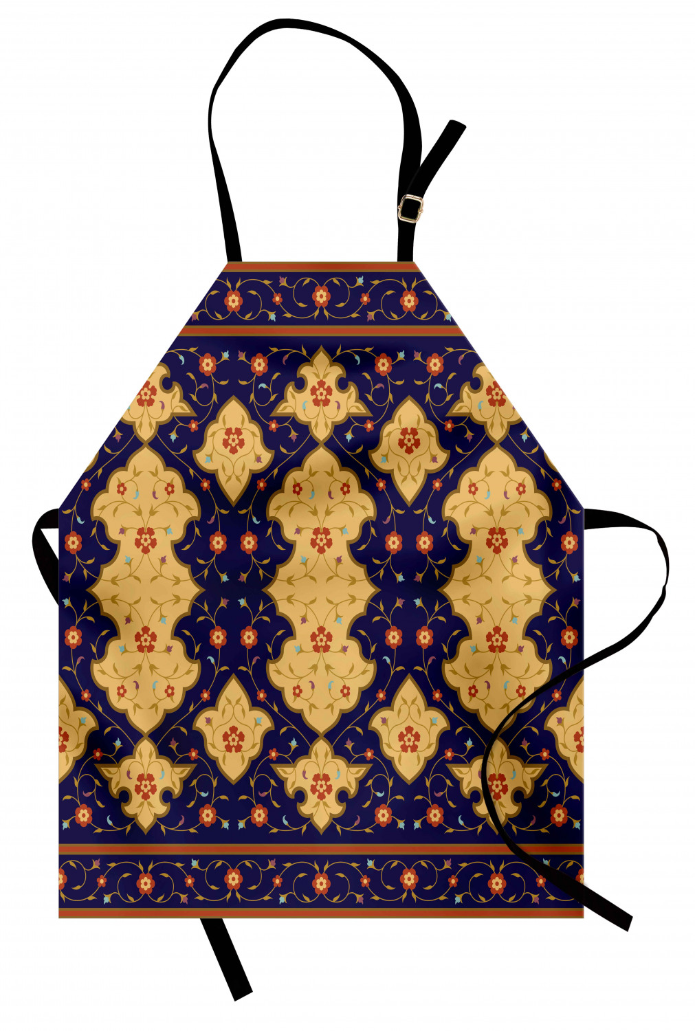 Moroccan Apron Traditional Arabic Border Visual Ottoman Inspired ...