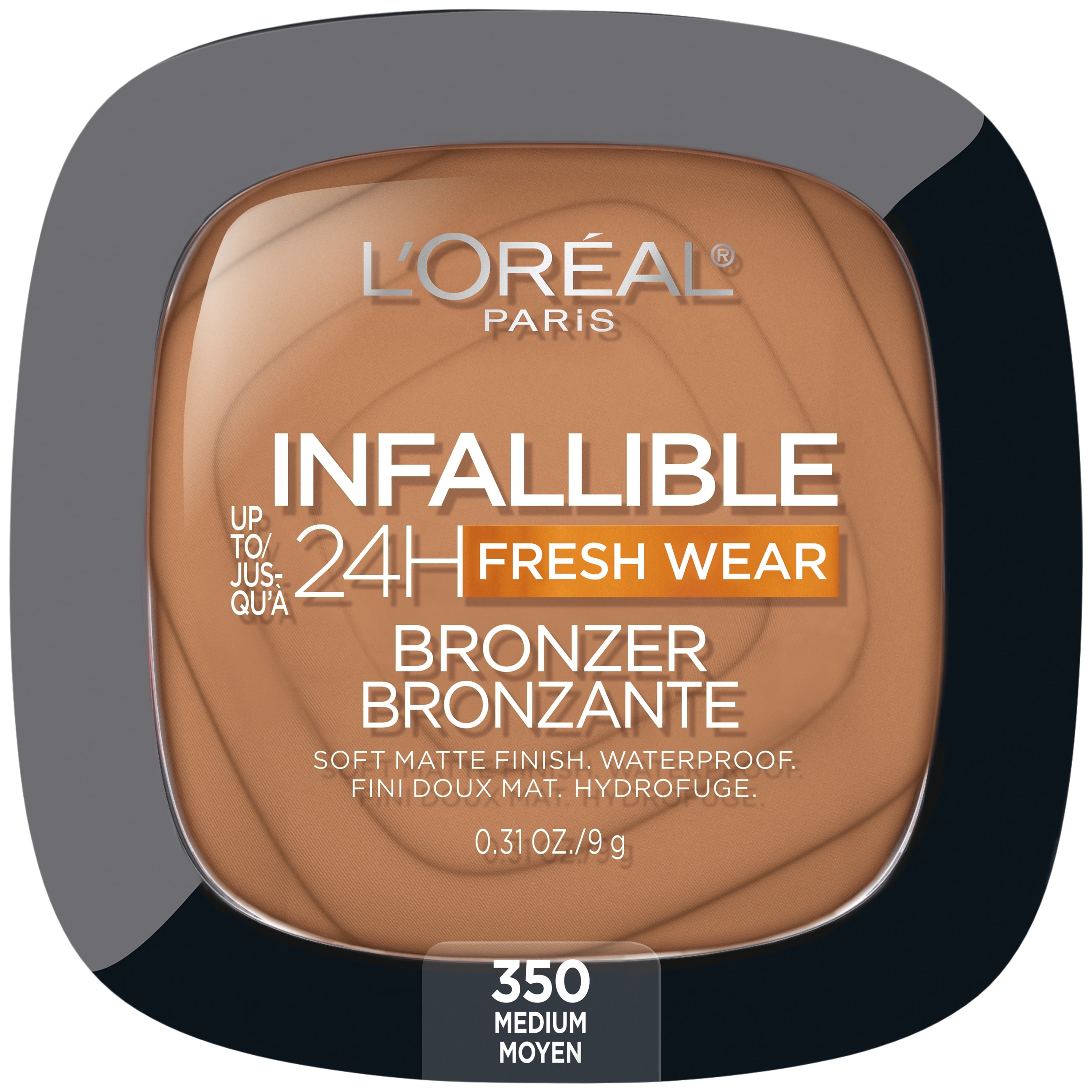 L'Oreal Paris Infallible Soft Matte Bronzer, Medium, 0.31 oz - Walmart.com