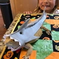 QBLEEV Lizard Clothes Shark Costume Gift,Felt Reptile Outfits Decor for ...