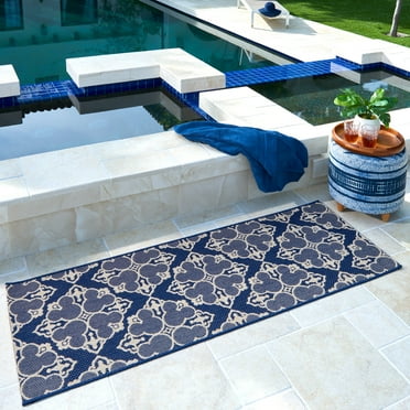 Mickey Mouse Outdoor Rug Border Chestnut Black - Walmart.com