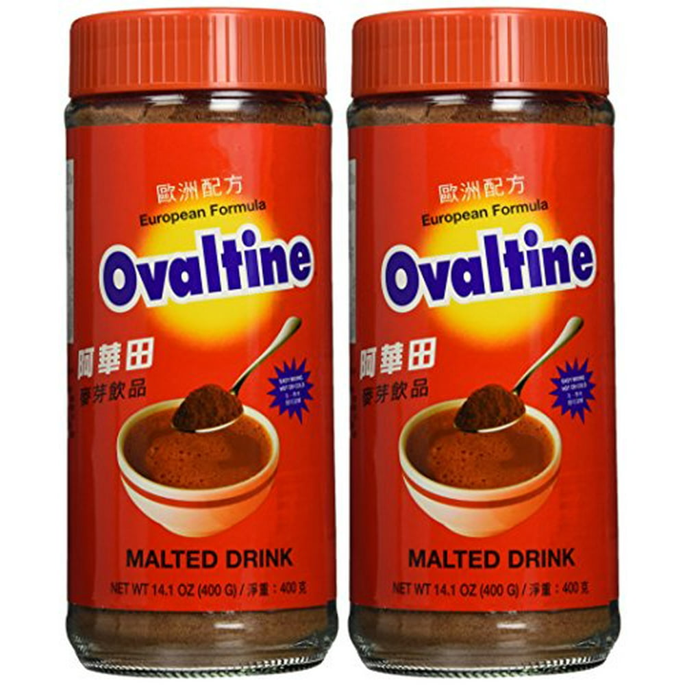 Ovaltine Malt Beverage Mix 400g - Pack of 2 Jars - Walmart.com - Walmart.com
