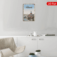 8x12 Inch Metal Wall Art, Vintage Retro Style Decorative Poster with ...